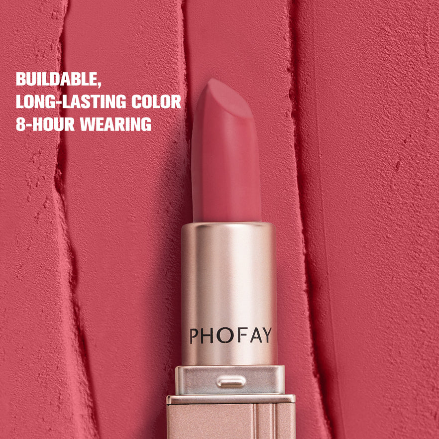 🌸 PHOFAY Matte Lipstick – Smudge-Proof Long Lasting Color (TODAY ONLY ...